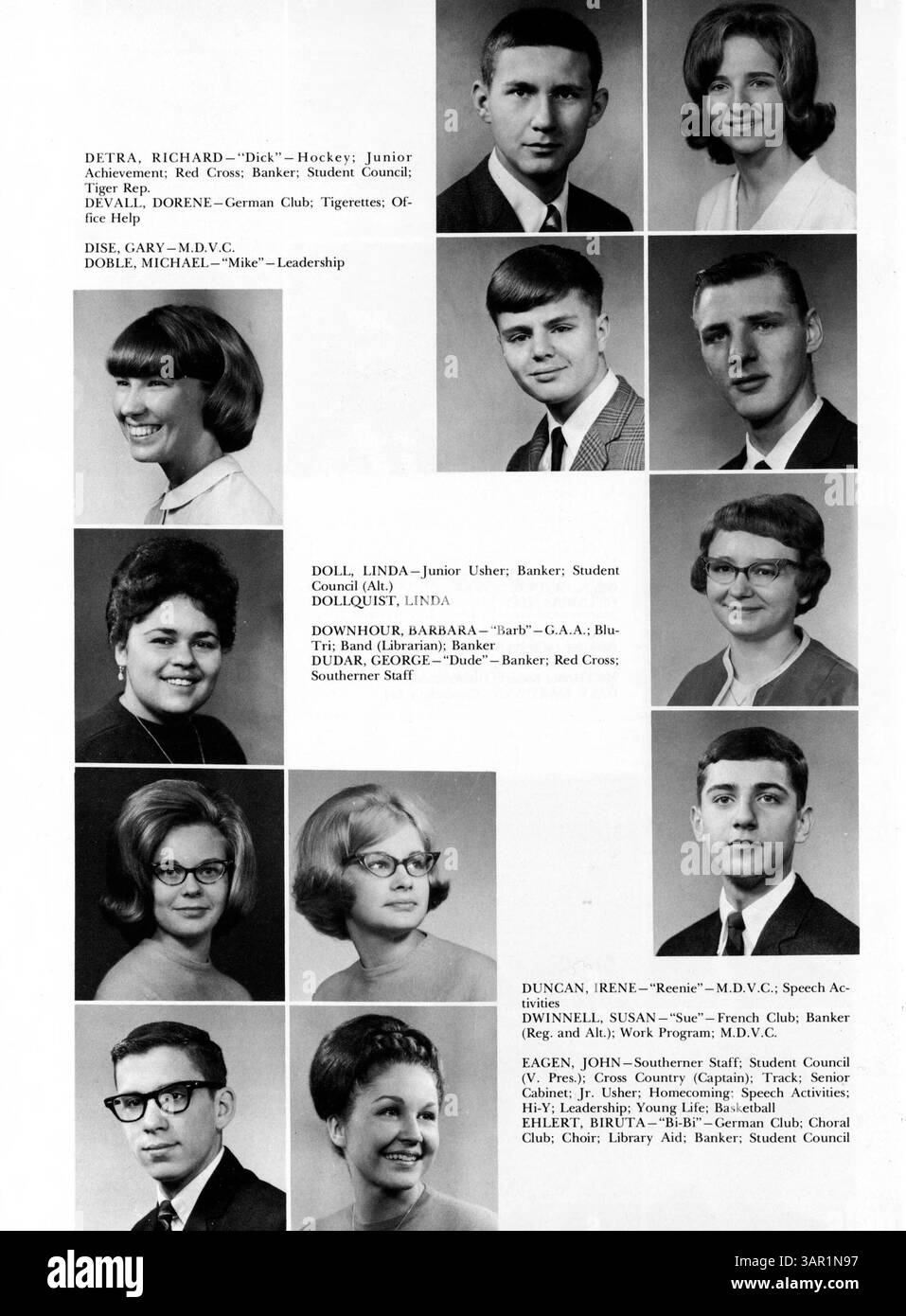 The 1965 South High Yearbook captures the essence of student life ...