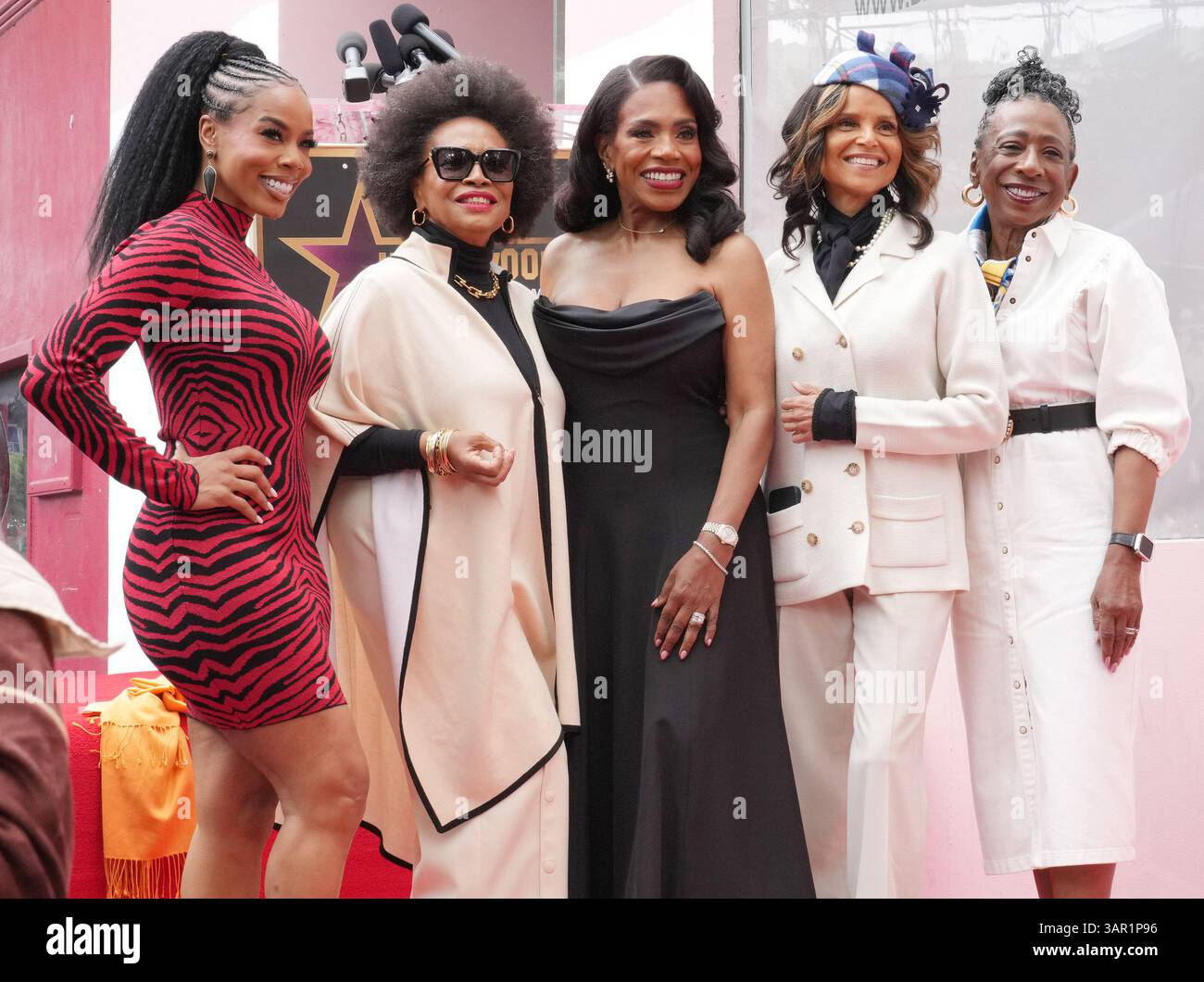 Los Angeles, USA. 16th Apr, 2025. (L-R) Brandee Evans, Jenifer Lewis ...