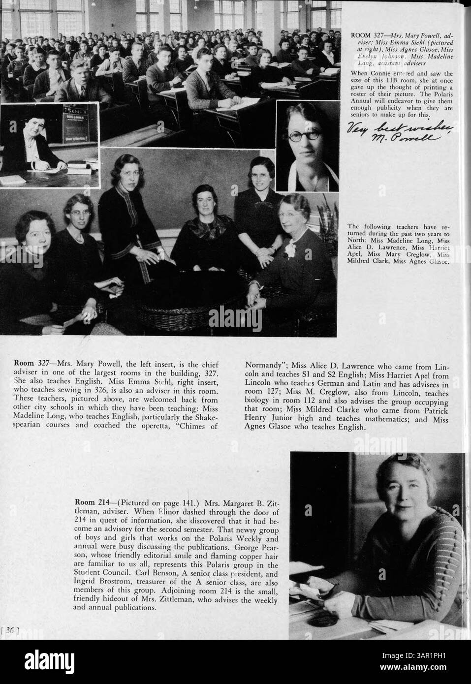This 1937 Polaris yearbook from North High captures the 1936-1937 ...