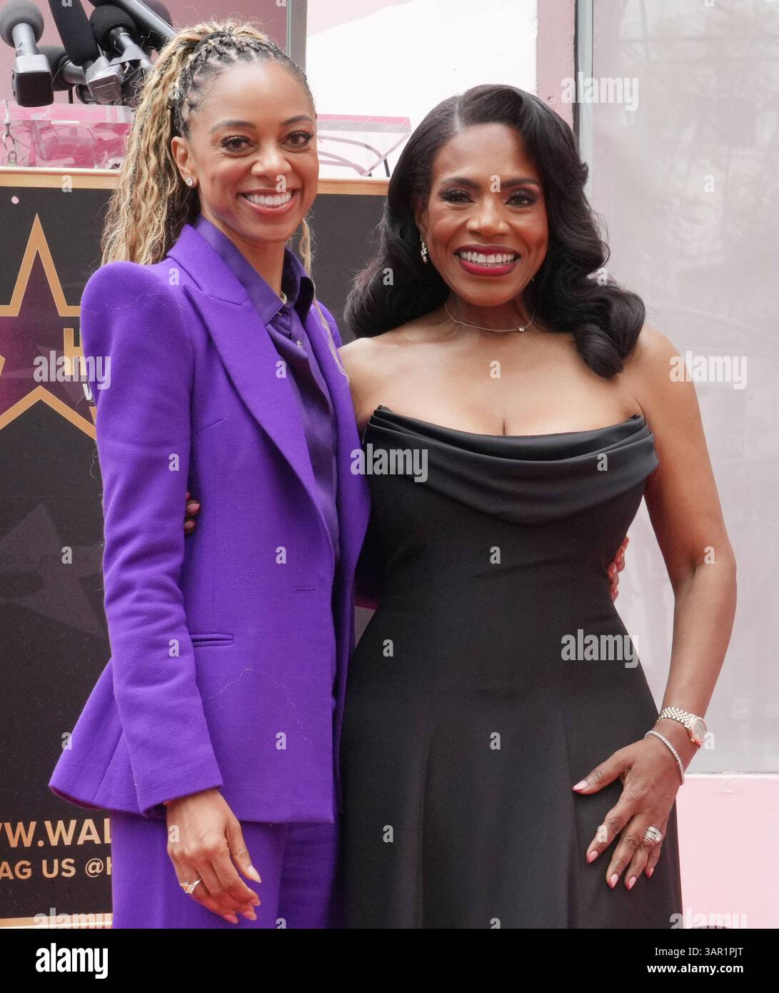 Los Angeles, USA. 16th Apr, 2025. (L-R) Nischelle Turner and Sheryl Lee ...