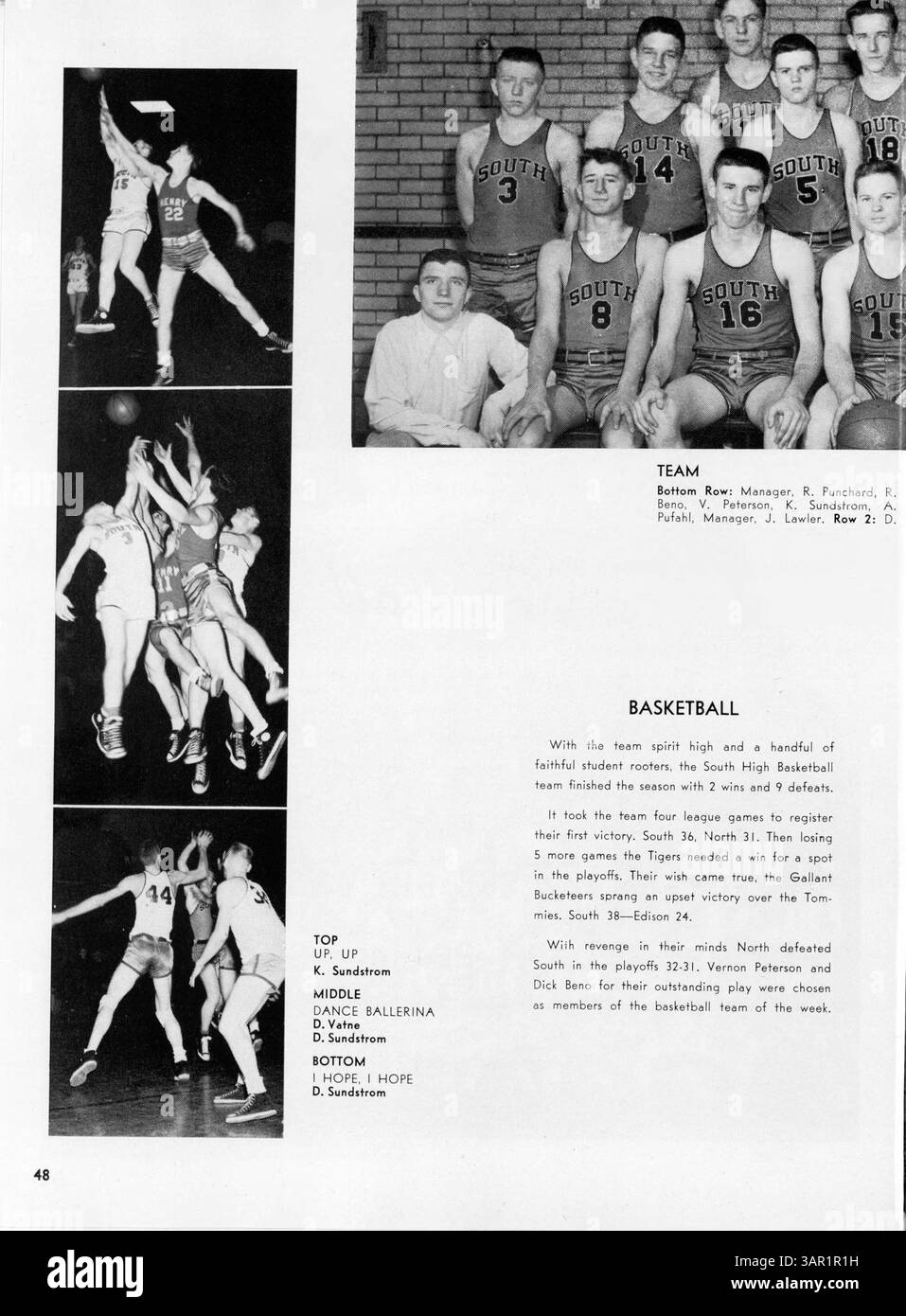 This yearbook from South High School details the events of the 1949 ...