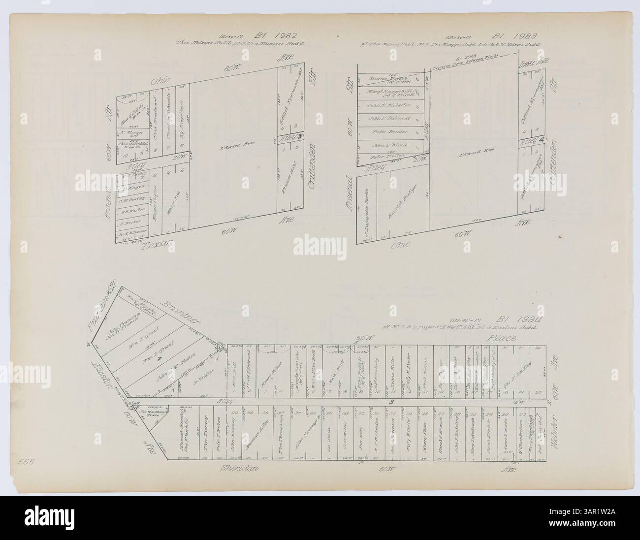 This page from City Blocks (1888-1892, Vol. 3) provides detailed maps ...