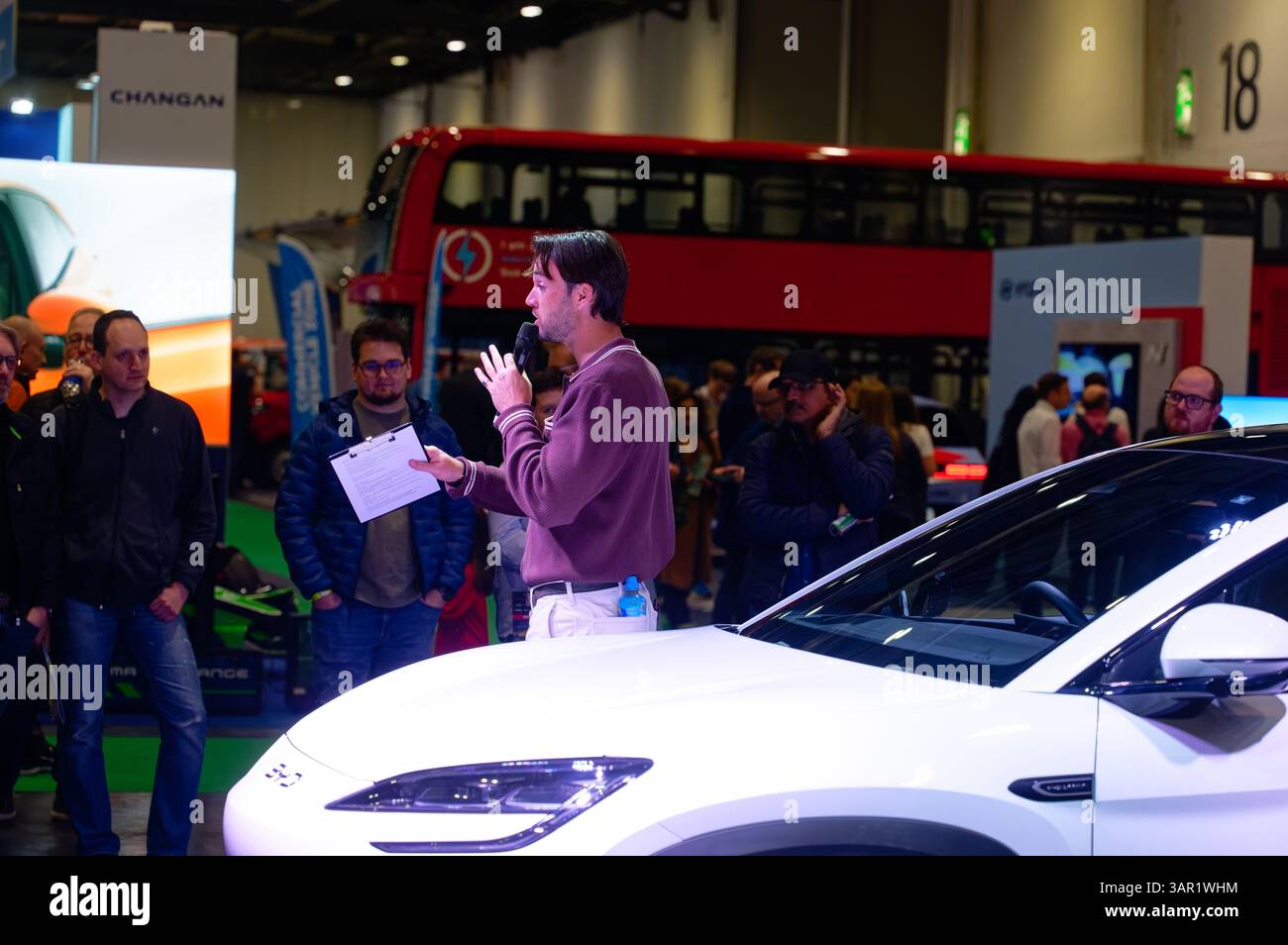 Presenting the BYD Sealion 7 electric car at the Everything Electric ...