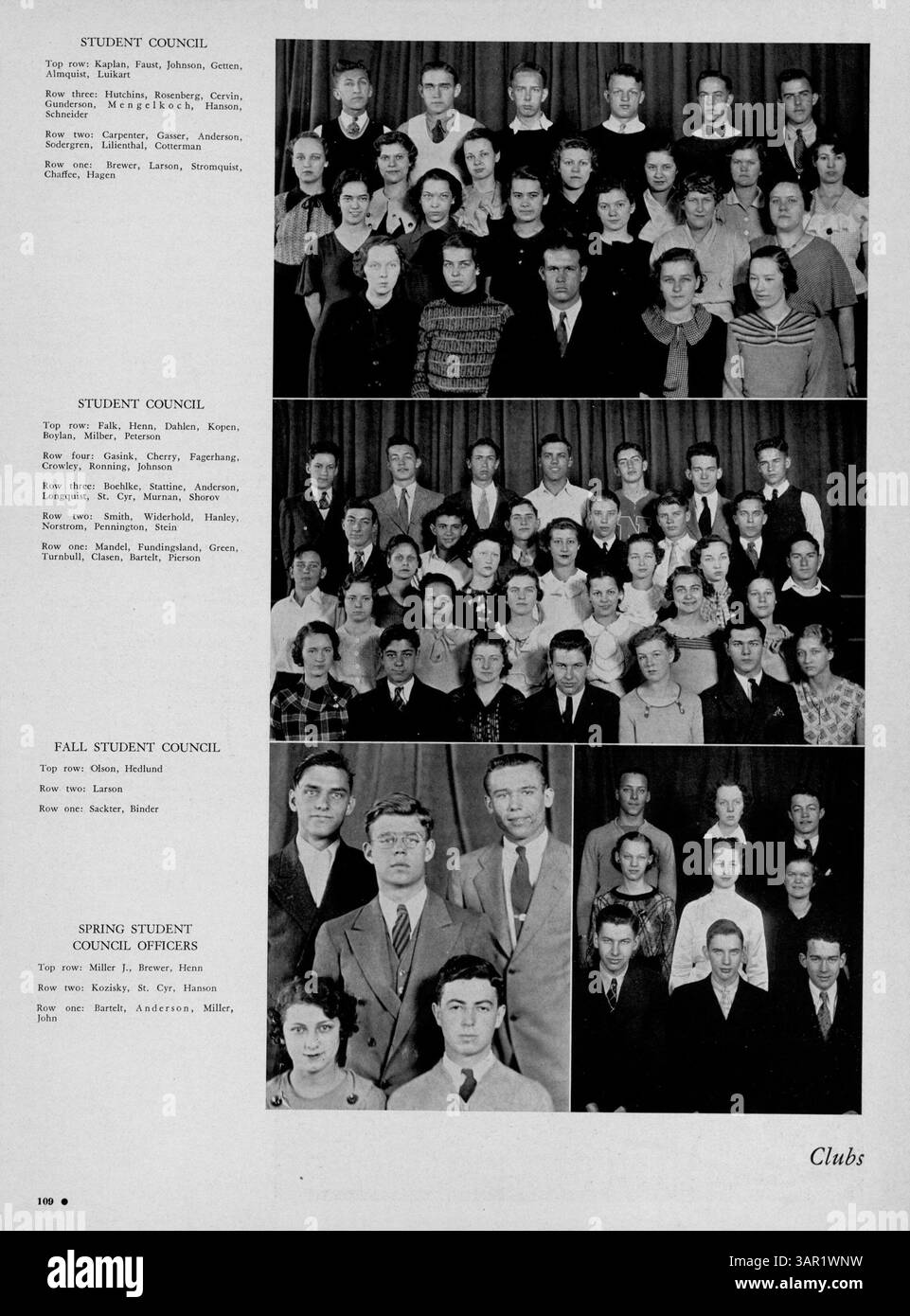 The 1935 Polaris Yearbook from North High School documents the 1934 ...