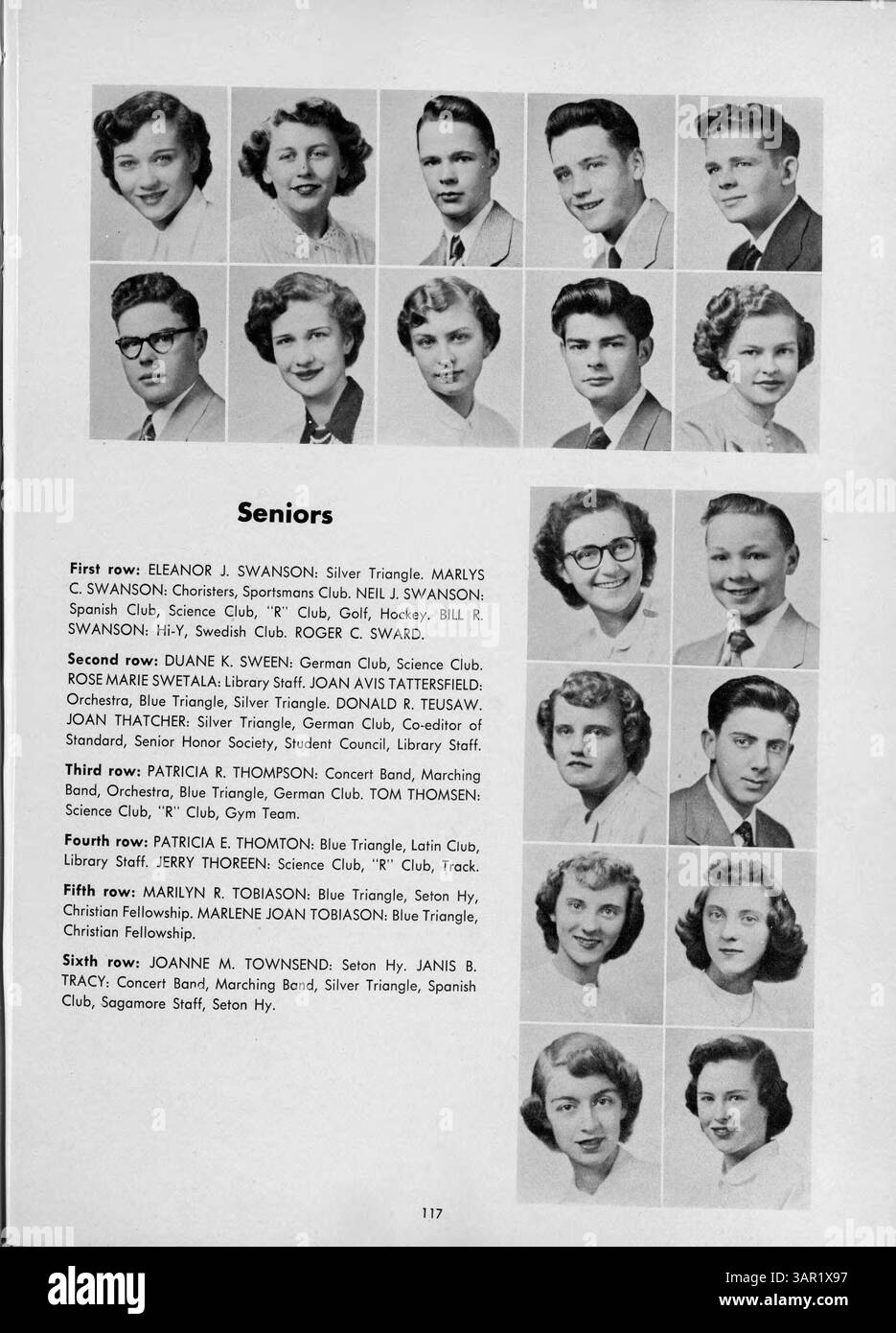 This Sagamore yearbook from 1951 records the events of the 1950-1951 ...