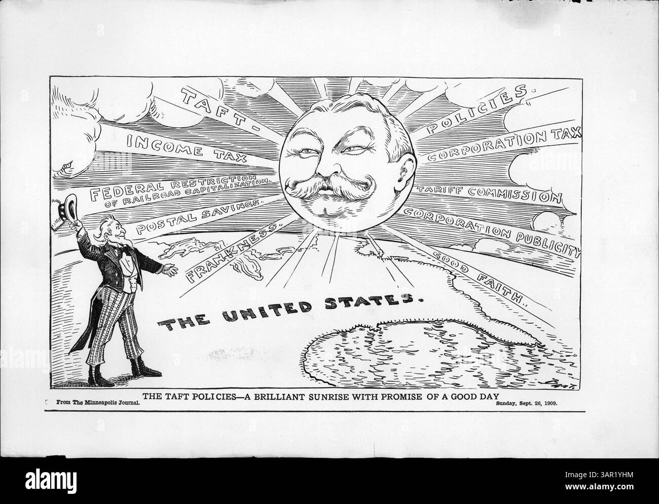 Progressive era cartoon hi-res stock photography and images - Alamy