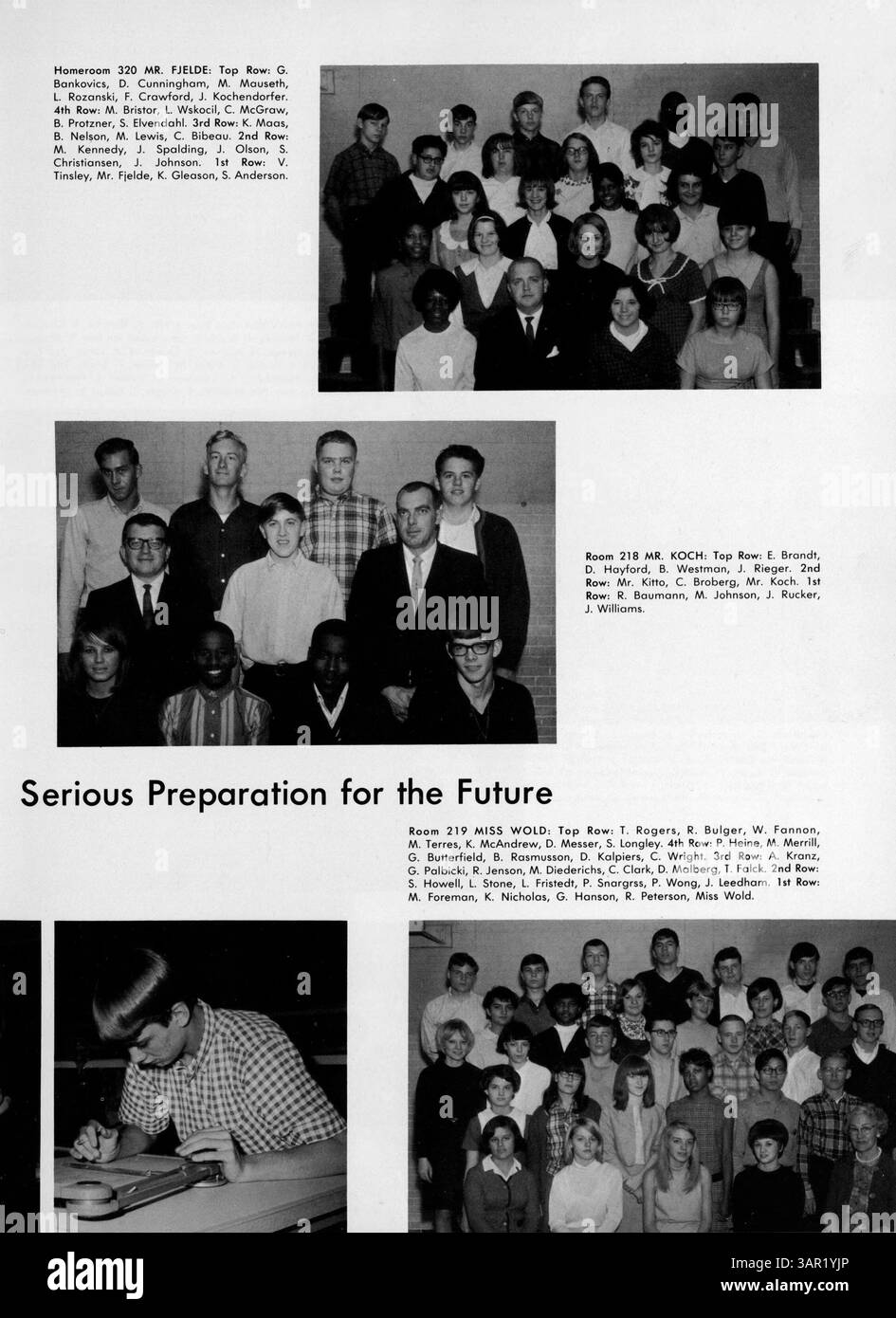 The 1966 Centralian Yearbook from Central High School features students ...