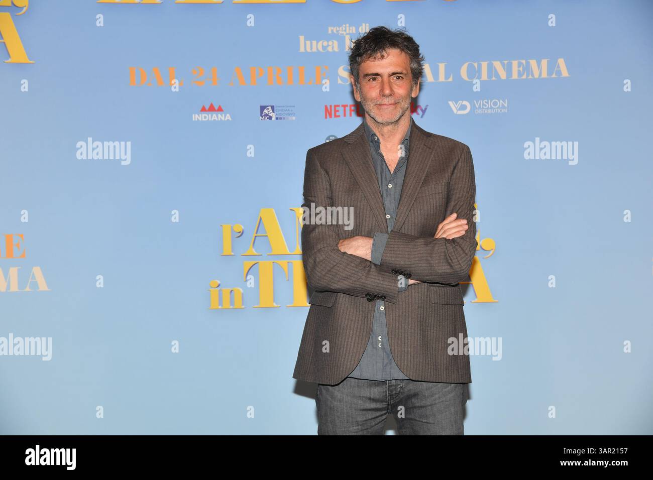 Rome, Italy. 17th Apr, 2025. Rome, Cinema The Space Moderno premiere of ...