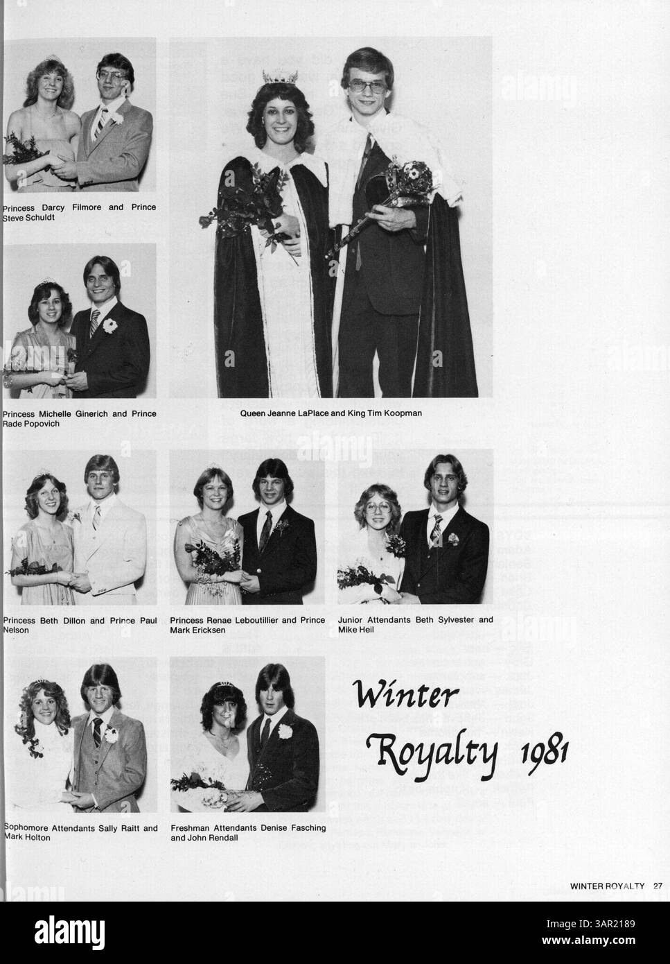 The 1981 edition of Bear, Lincoln High's yearbook, documents the major ...