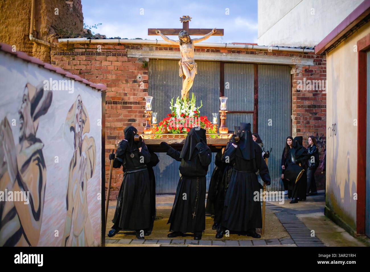 Penitents from the Brotherhood of Our Father Jesus of Nazareth and the ...