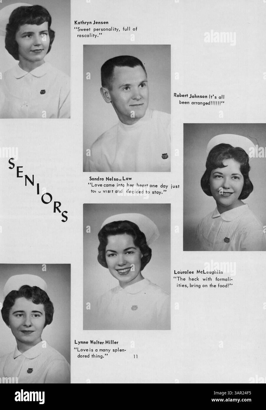 The 'Lamp' yearbook from the Minneapolis General Hospital School of ...