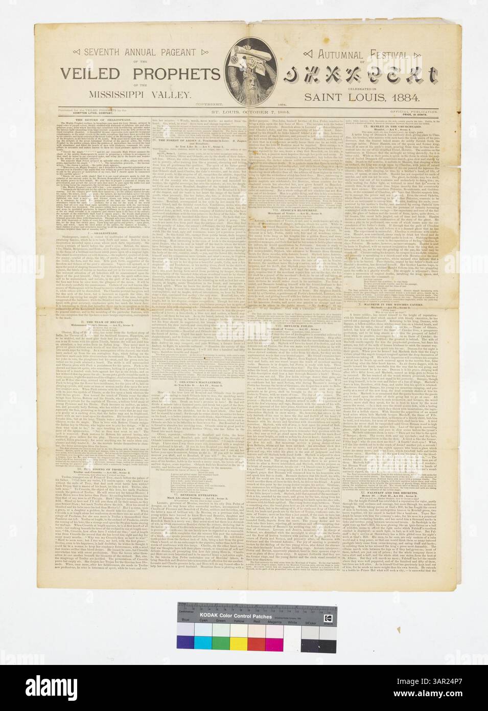 The Seventh Annual Pageant of the Veiled Prophets of the Mississippi ...