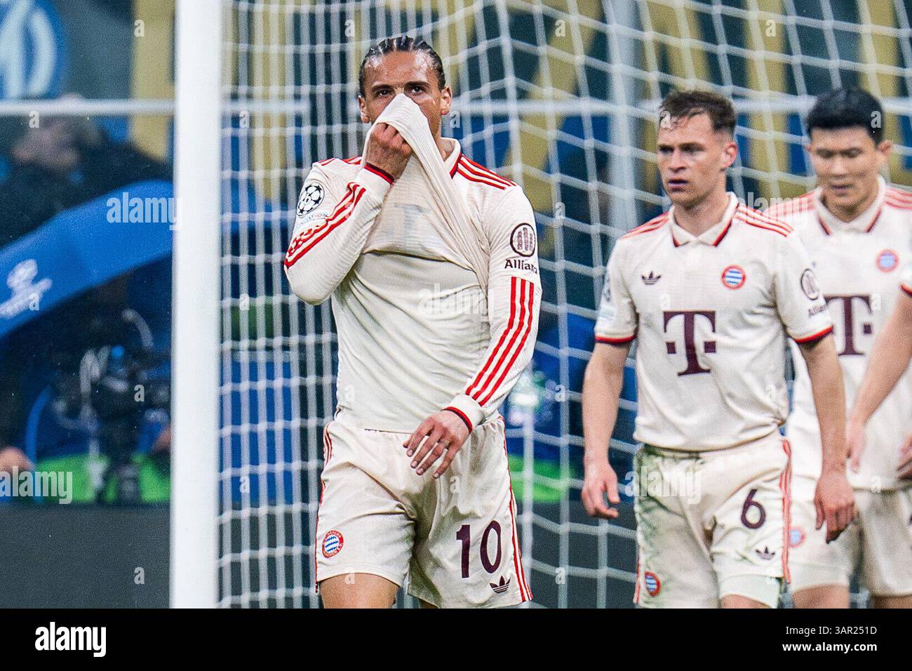 Mailand, Italien. 16th Apr, 2025. 16.04.2025, Inter Mailand vs. FC Bayern München, UEFA ...