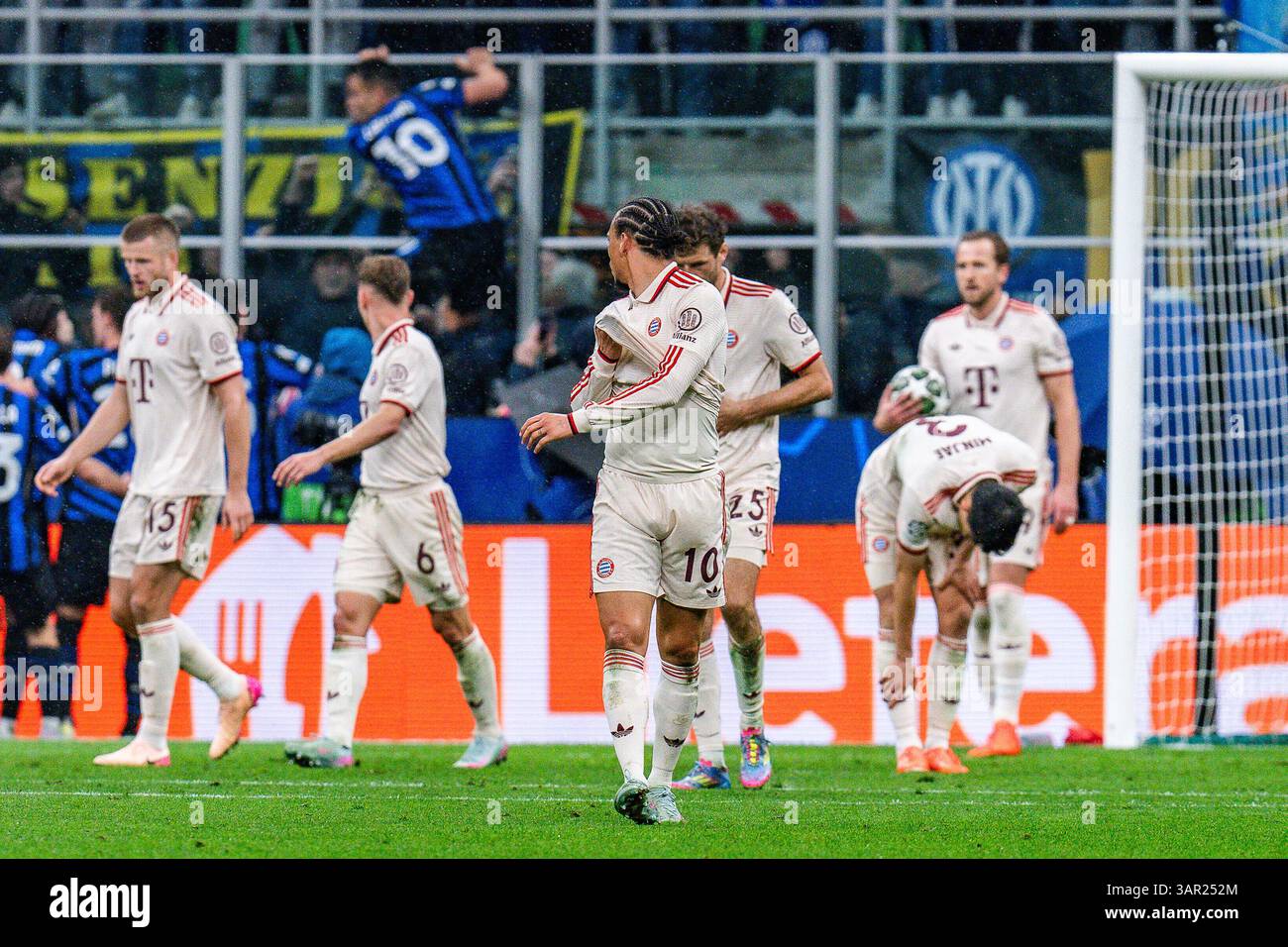 Mailand, Italien. 16th Apr, 2025. 16.04.2025, Inter Mailand vs. FC Bayern München, UEFA ...