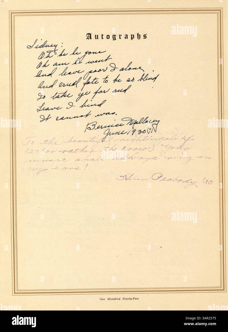 The 'Polaris' yearbook from 1928 records key events of the 1927-1928 ...