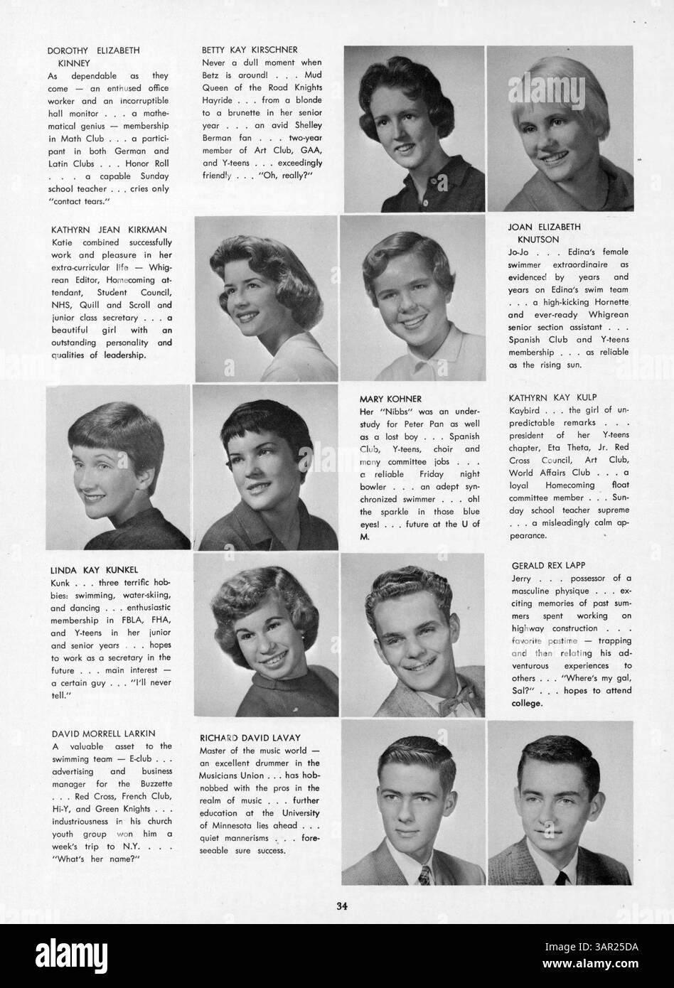The 1960 Whigrean Yearbook offers a detailed record of Edina-Morningside High School's ...