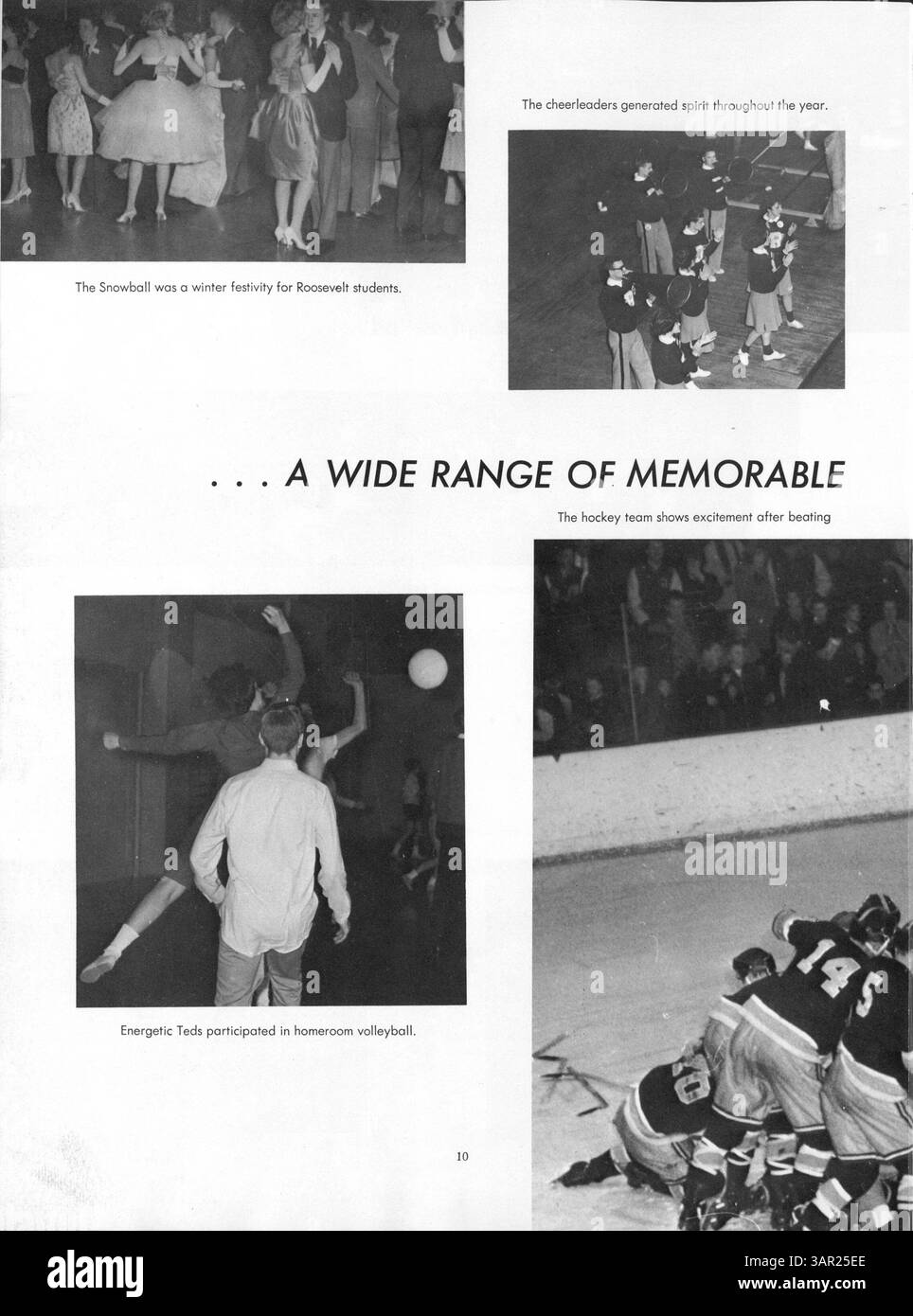 This 1963 edition of the Roosevelt Yearbook, 63 Sagamore, features ...