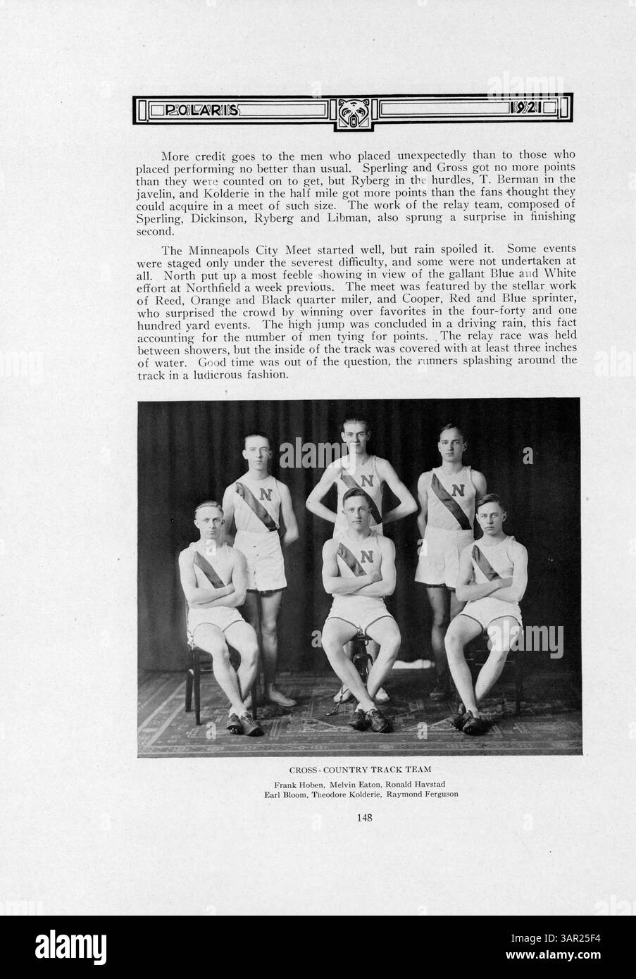 This 1921 edition of the Polaris Yearbook documents North High School's students, clubs ...
