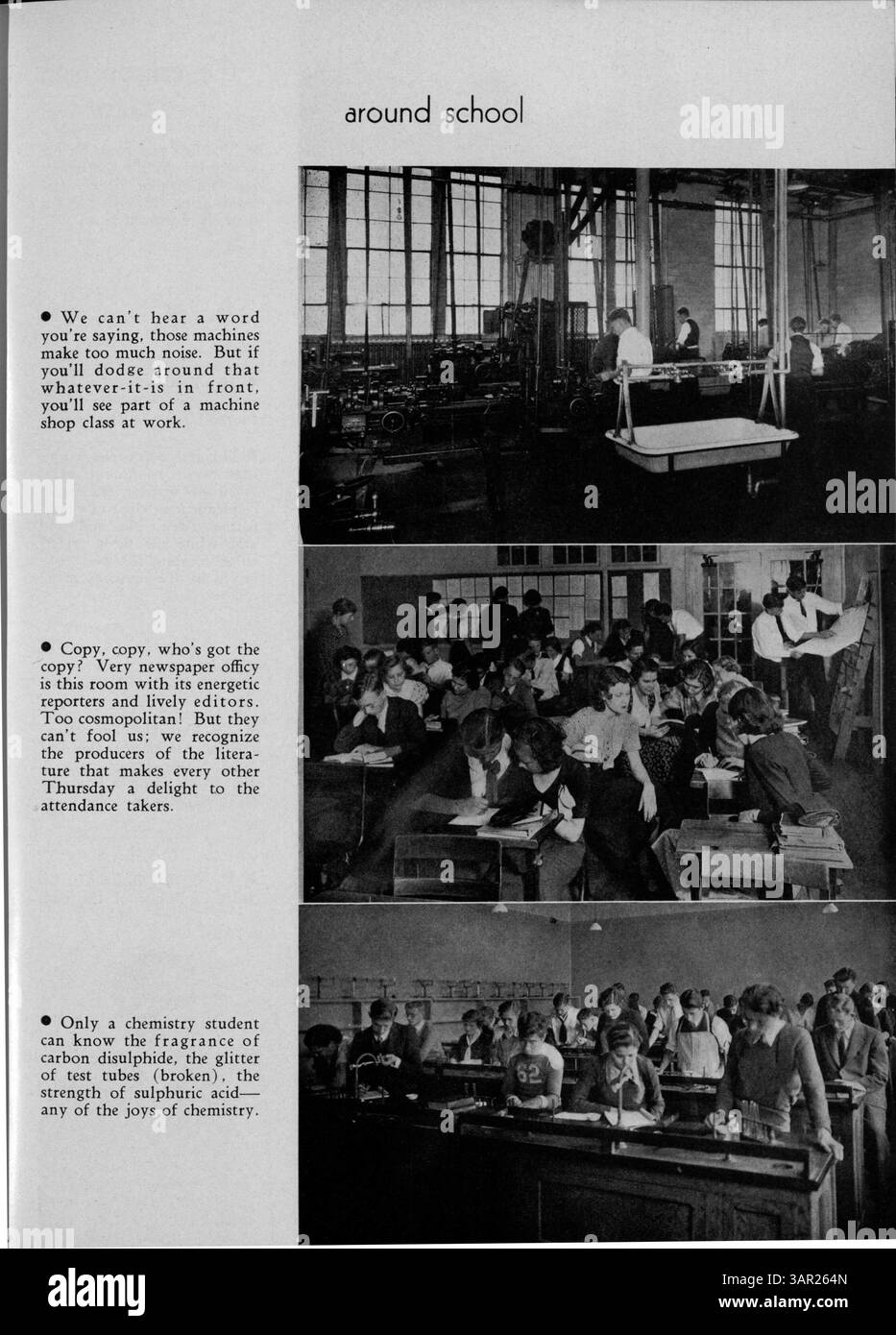 The 1934 'Wizard' yearbook from Edison High School highlights the ...