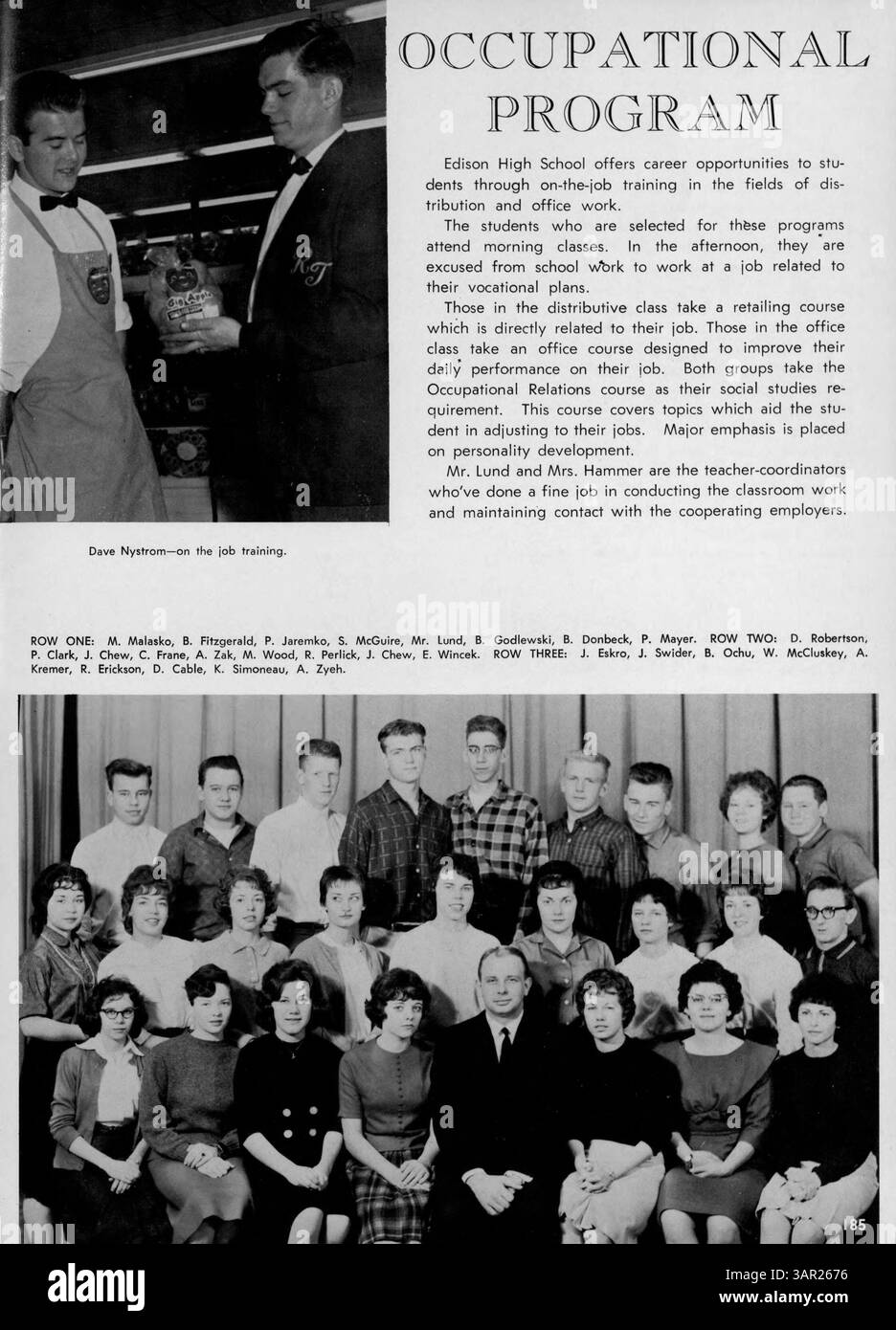 The 1961 '61 Wizard' yearbook reflects the key aspects of the 1960-1961 school year at Edison ...
