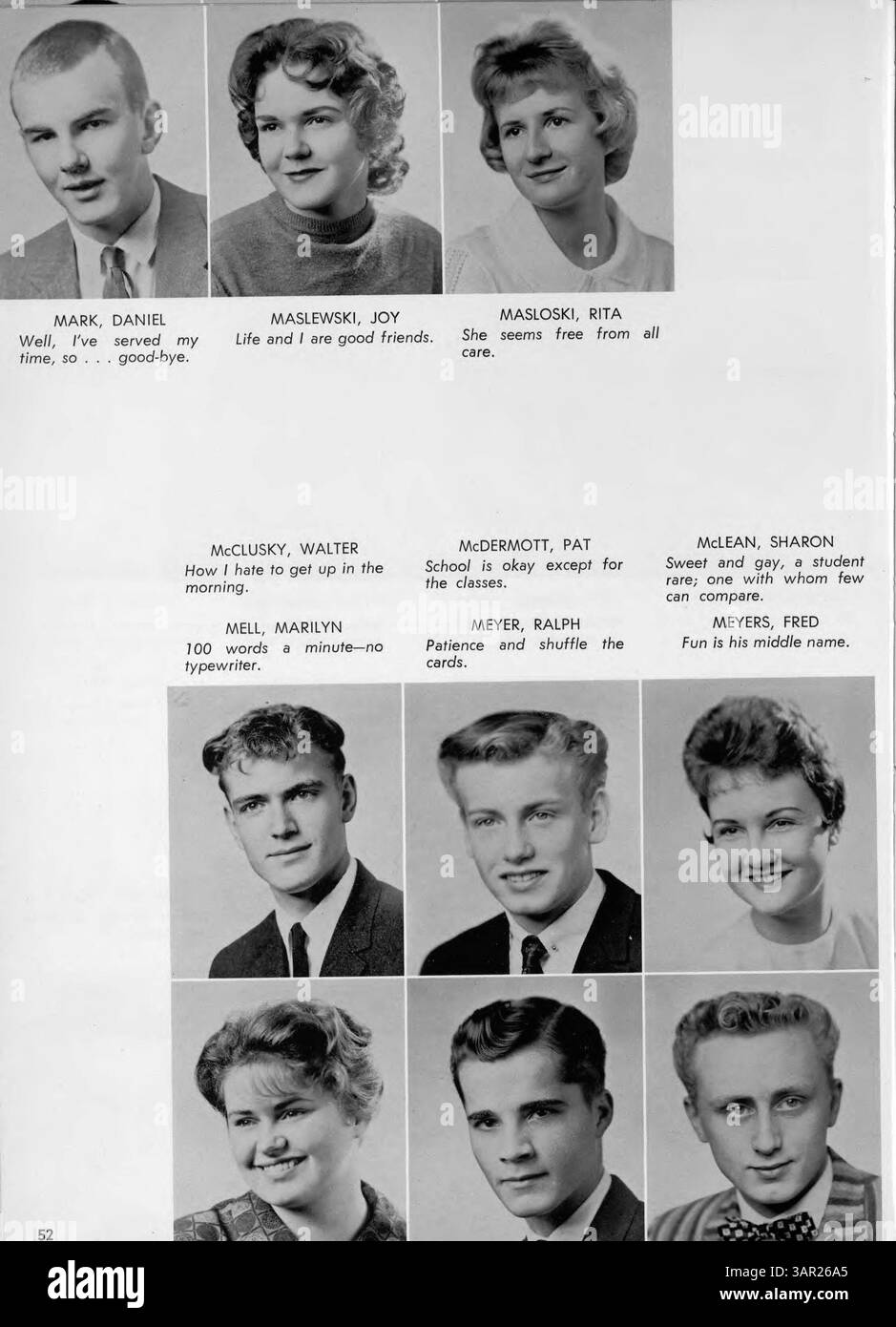 This high school yearbook from 1960-1961 showcases student life ...