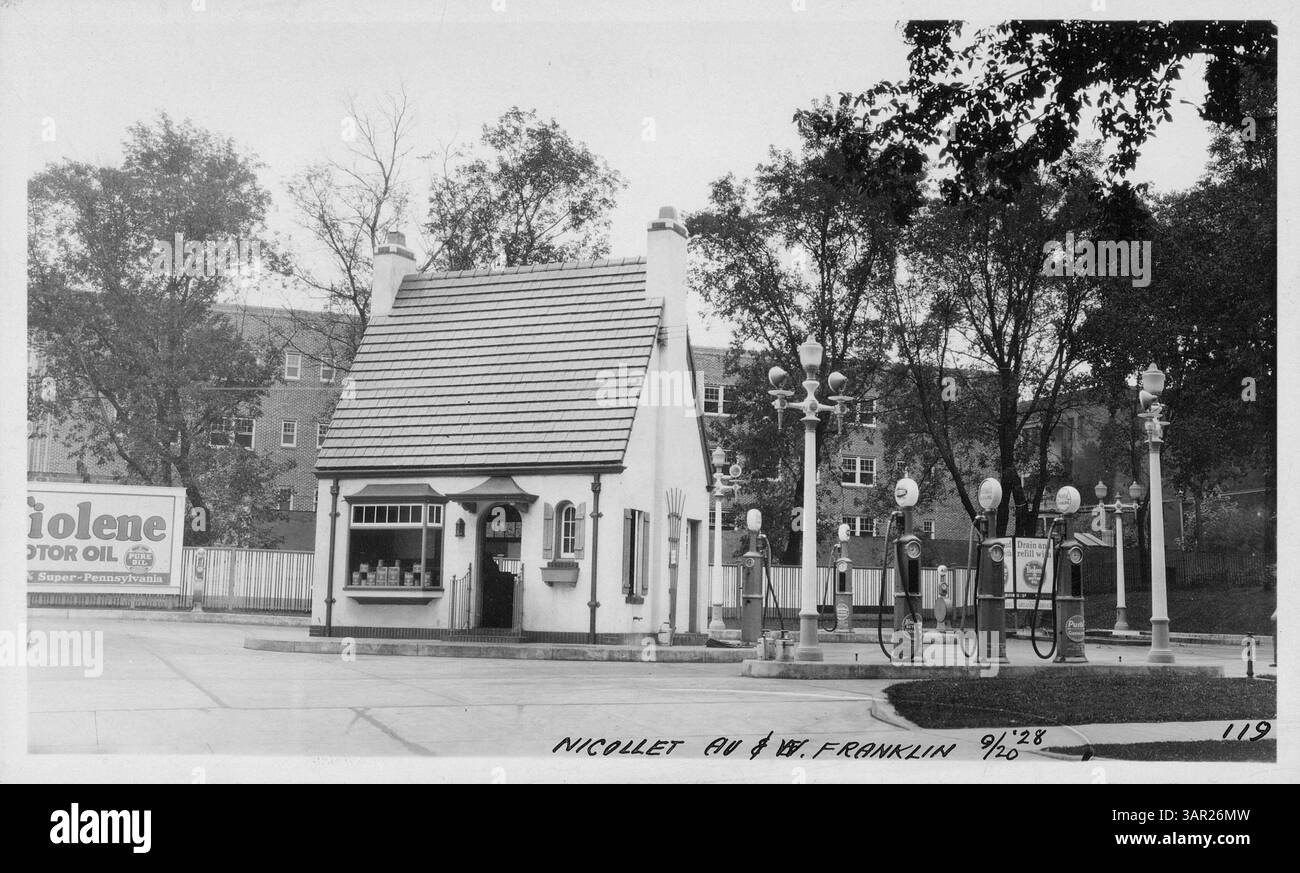 The Pure Oil Company Service Station, a historical gas station in ...
