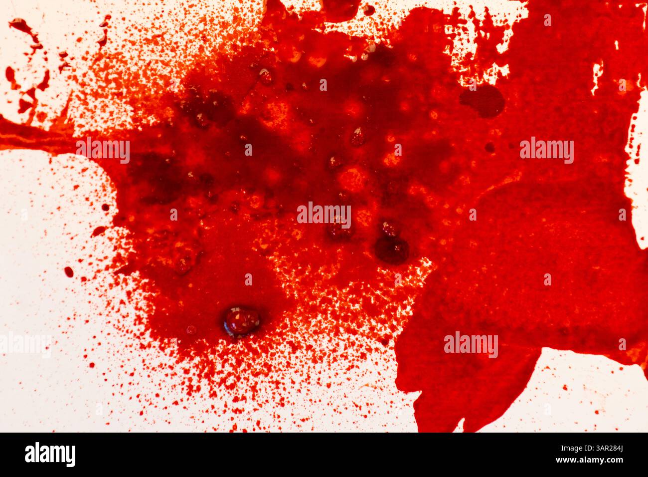 Red Paint Drips on White Background.Bloody textured fabric wallpaper ...