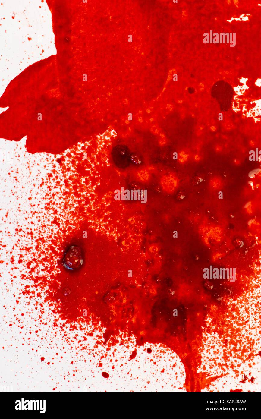 Red Paint Drips .Bloody textured fabric wallpaper.Crime Scene.Red ...