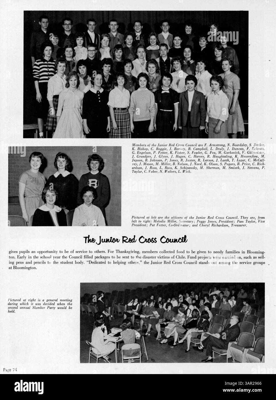The 1961 'Bear 61' yearbook captures the accomplishments of Bloomington ...