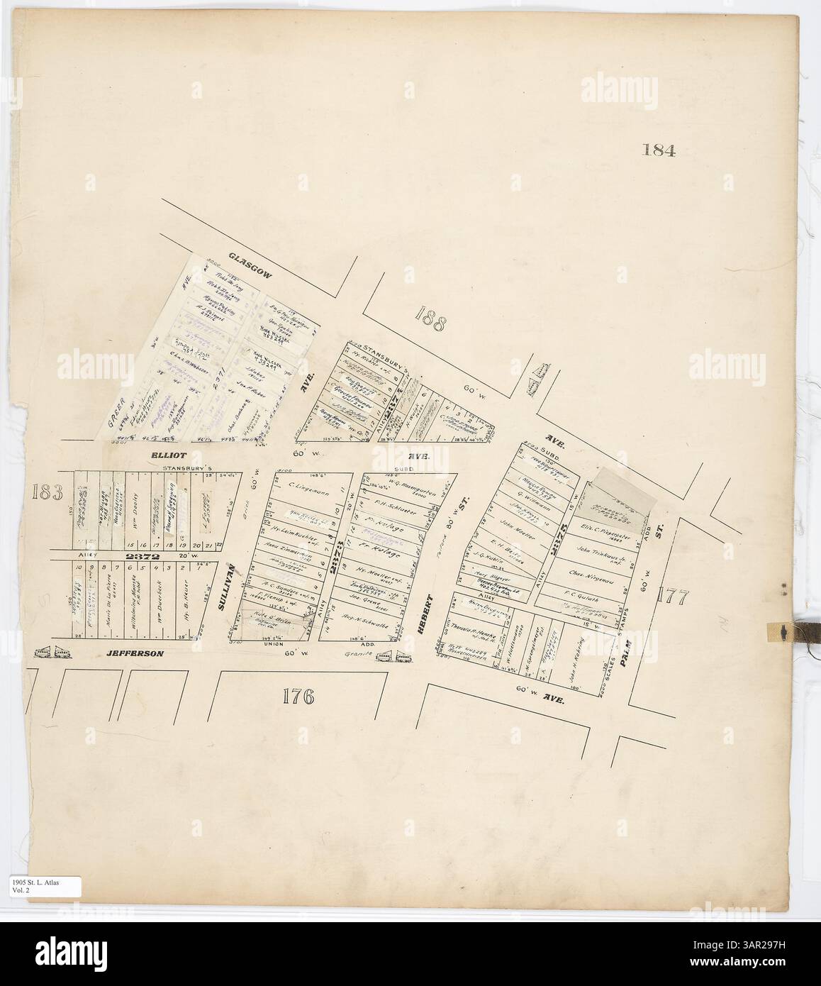 The second volume of the Atlas of St. Louis by the Missouri Historical ...