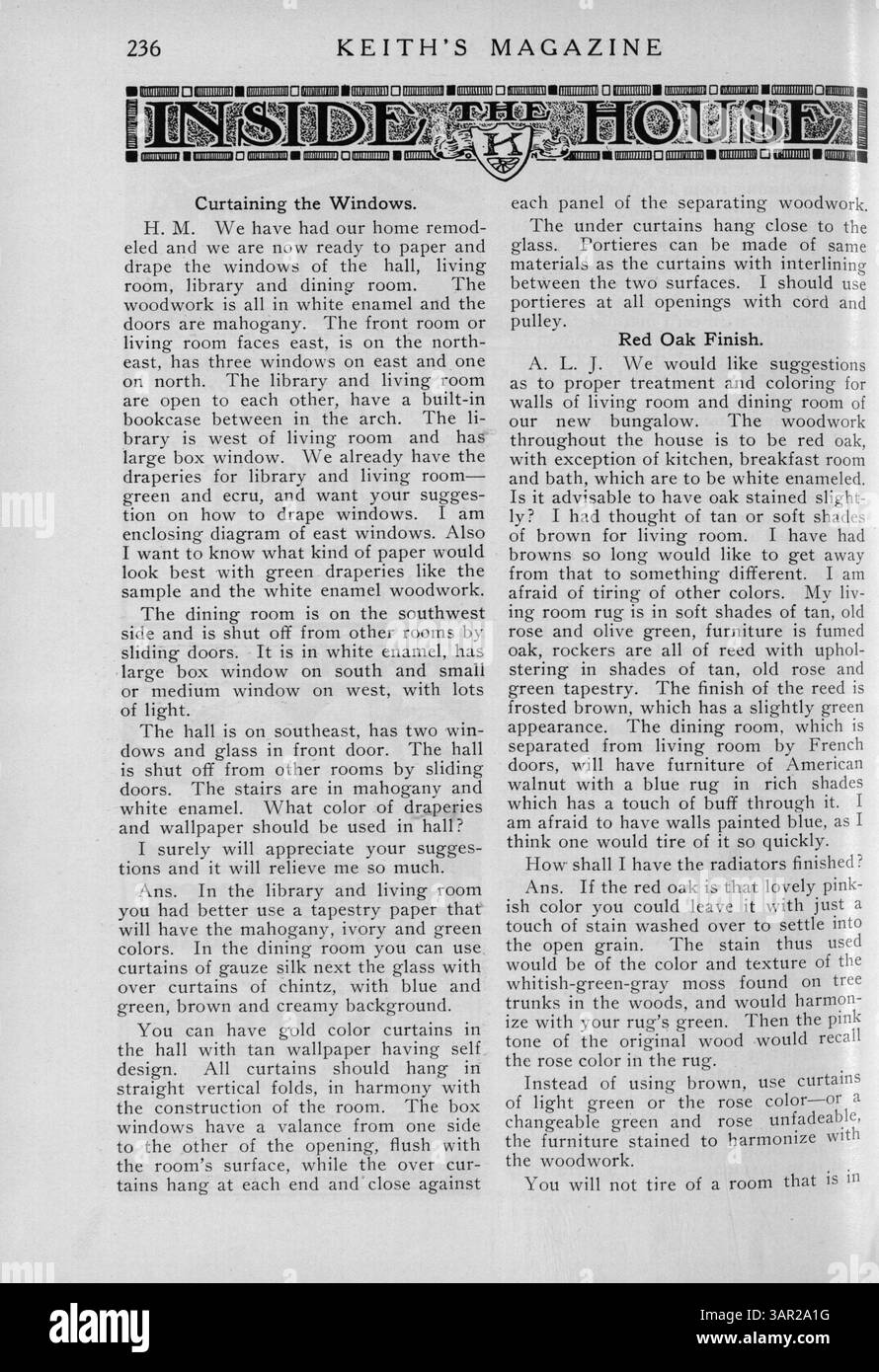 Keith's Magazine, published by architect Max L. Keith in 1918, features ...