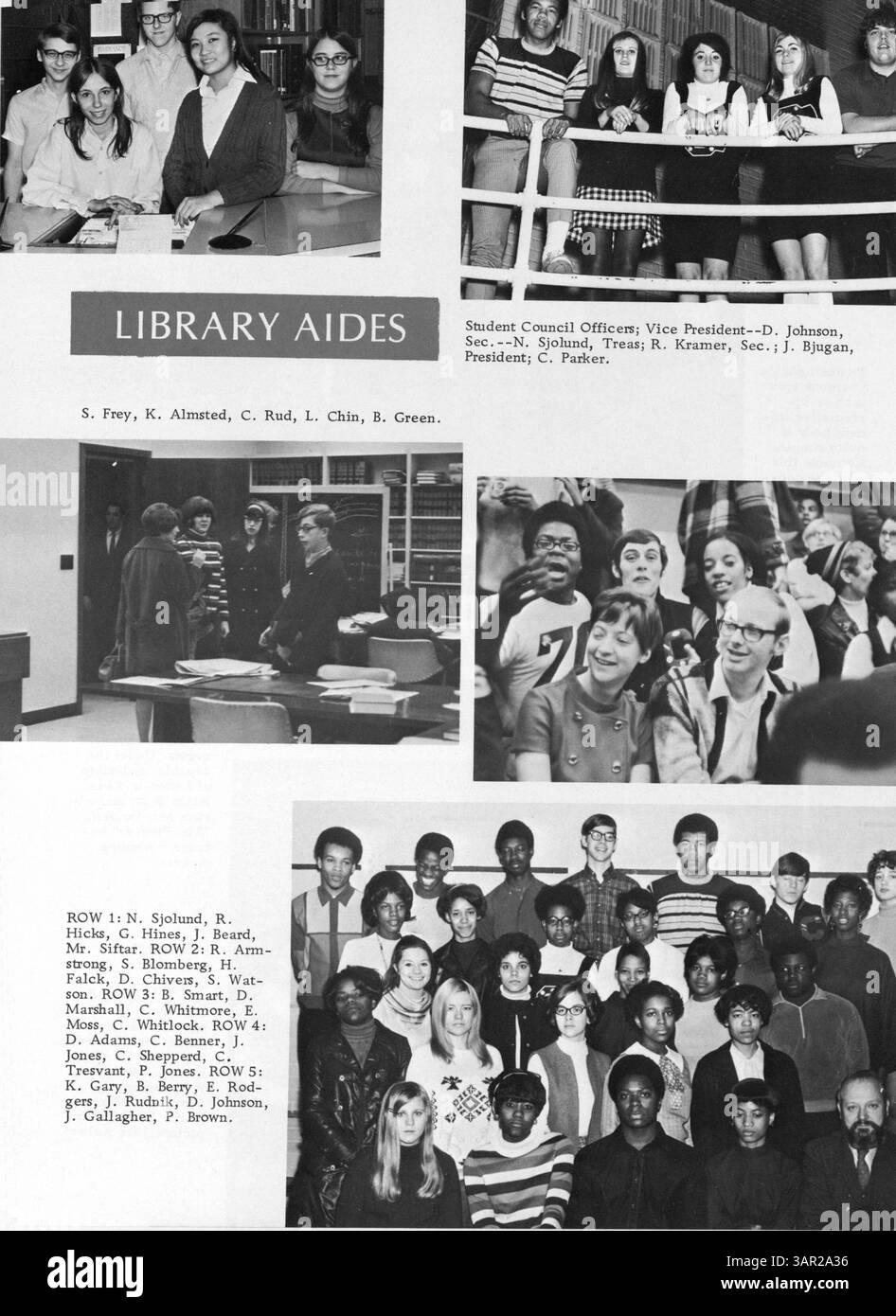 This 1970 high school yearbook, Centralian '70, documents a variety of ...