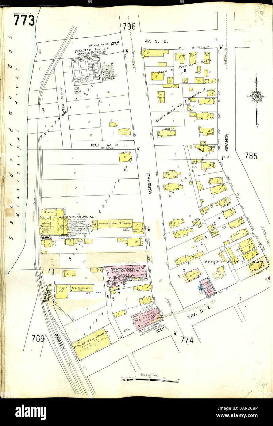 This edition of Sanborn Insurance Maps focuses on Minneapolis ...