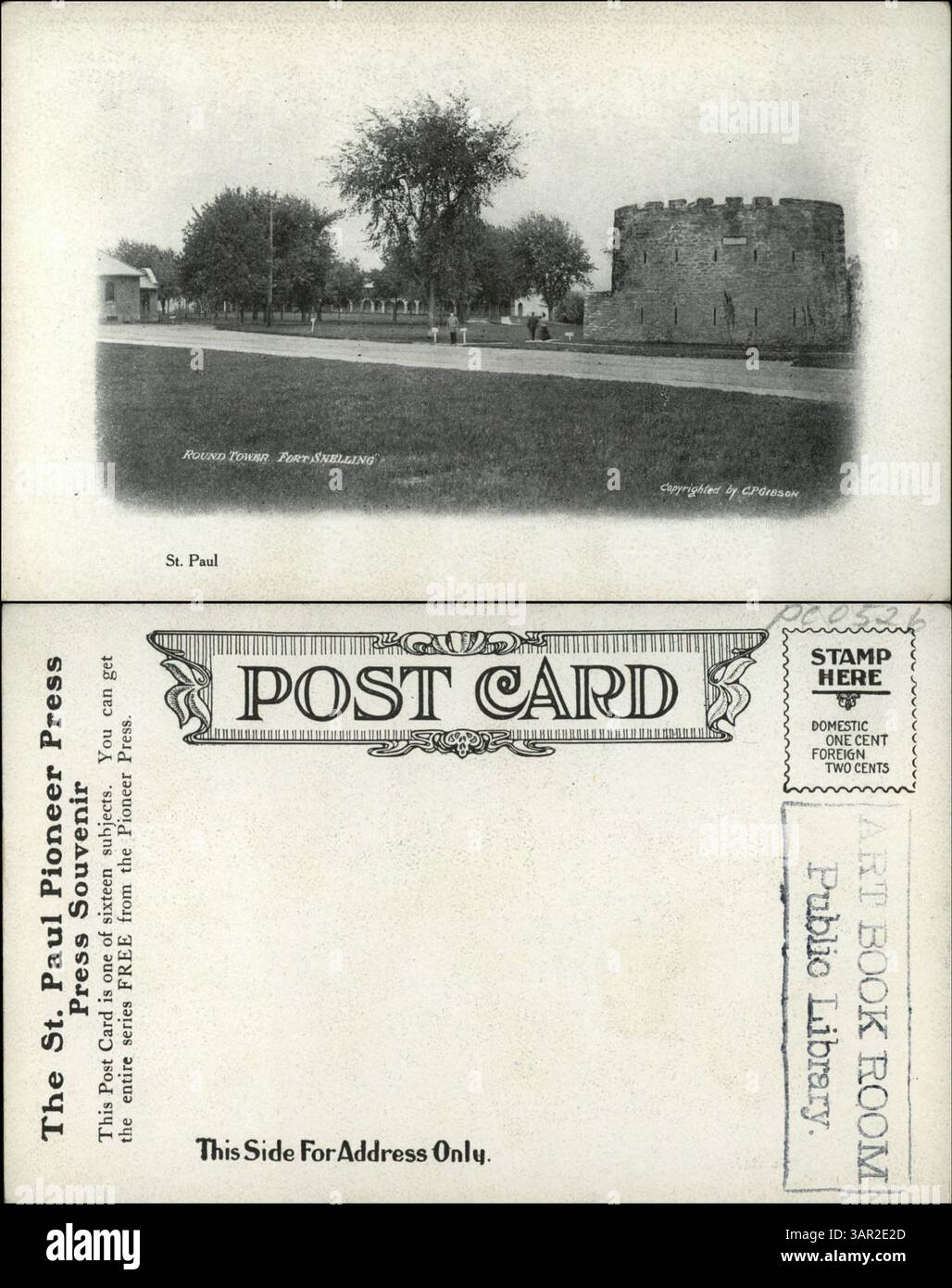 The Round Tower at Fort Snelling in St. Paul is a historic structure ...
