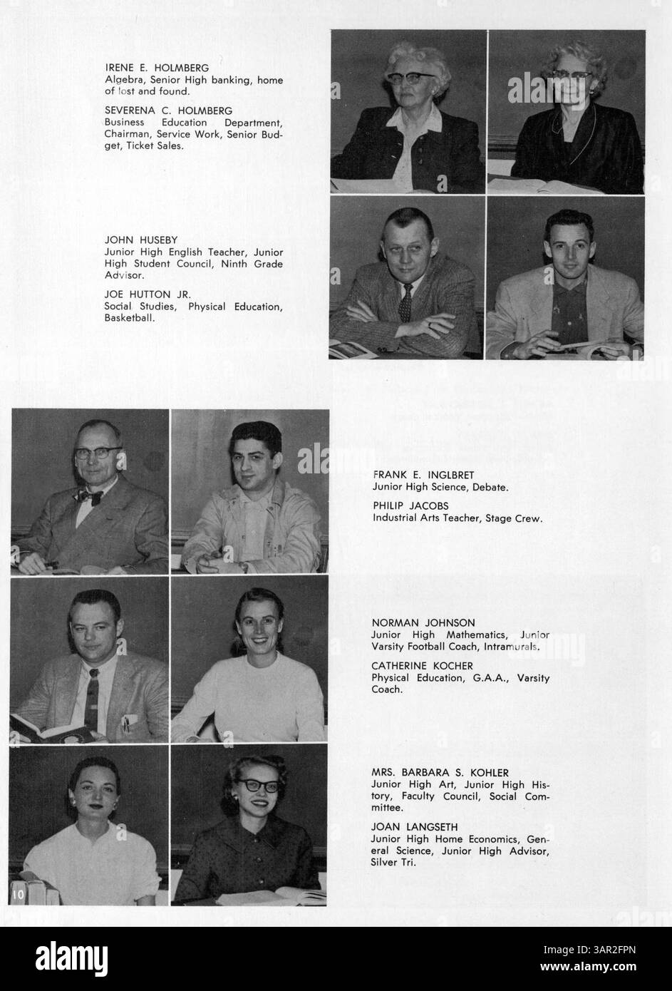 The 1957 Southwest High School Yearbook, '1957 Wagistanian,' captures ...