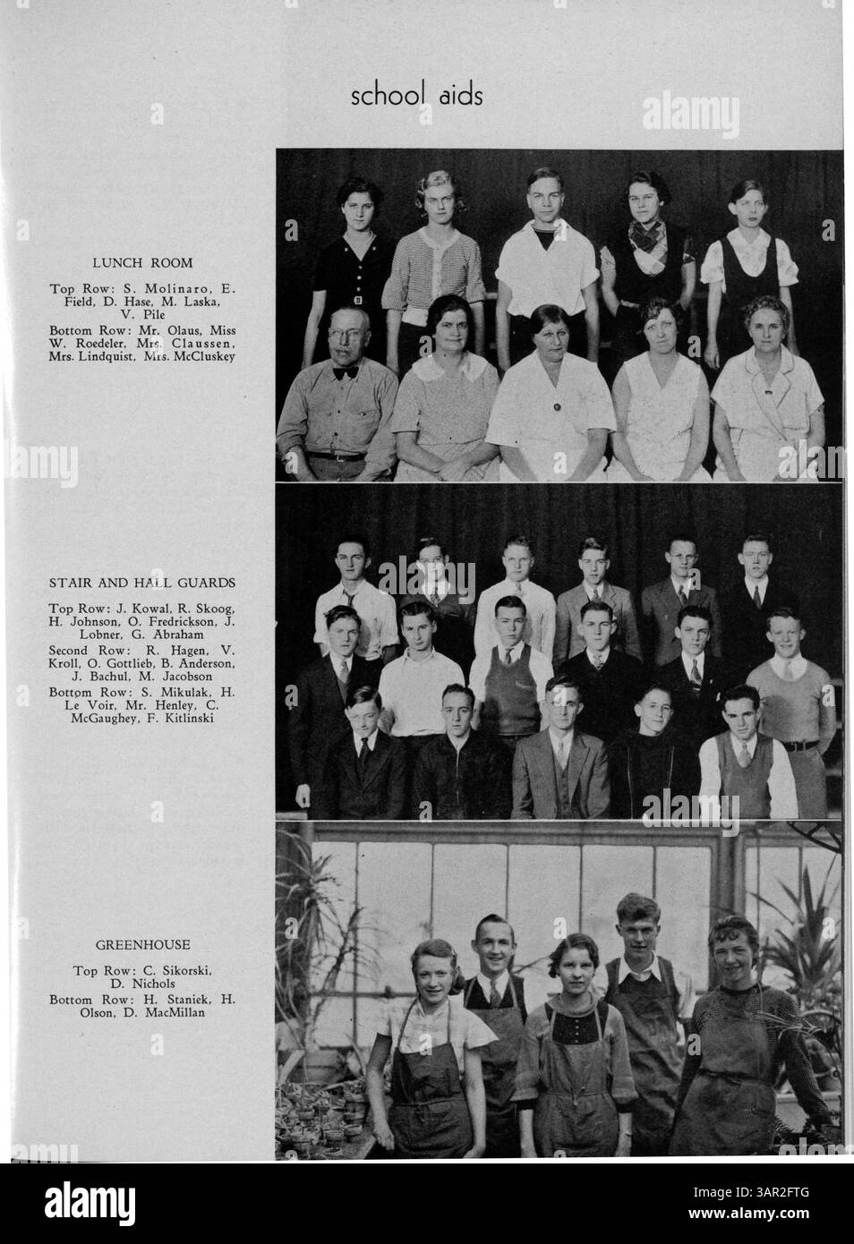 The 1934 'Wizard' yearbook documents the various clubs, academic achievements, and athletic ...