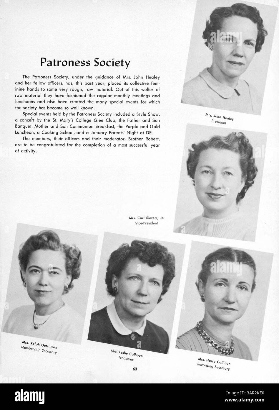 This 1955 'Delta' yearbook from De La Salle High School reflects the ...