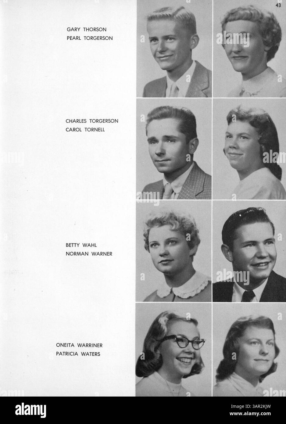 This 1958 edition of Bloomington High School’s Bear yearbook highlights ...