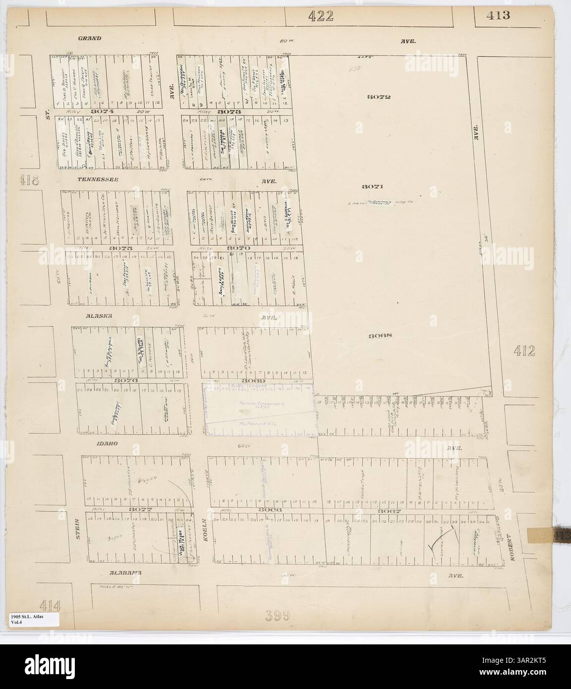 The fourth volume of the Atlas of St. Louis, published by the Missouri ...