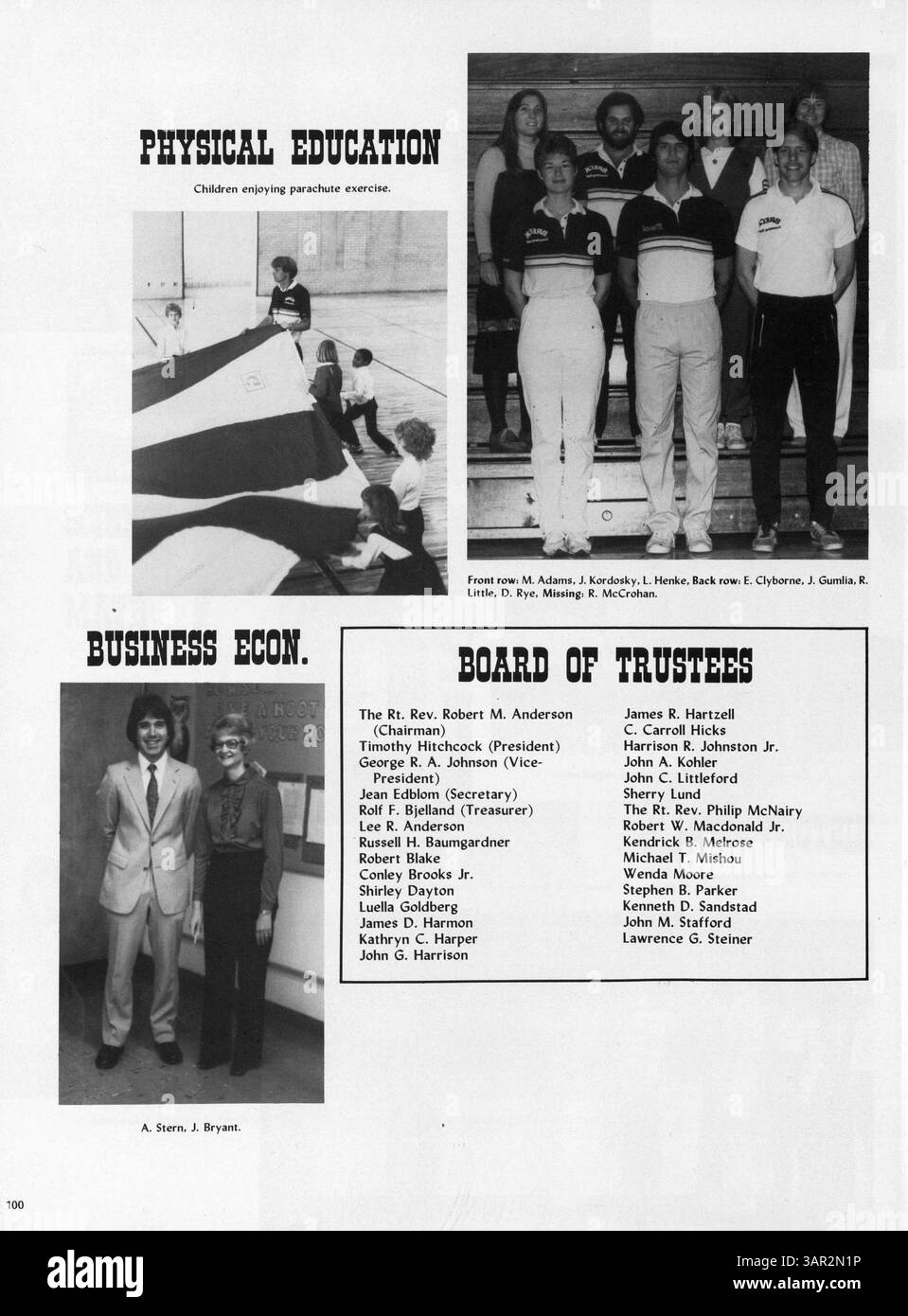 The Breck Yearbook 1983 captures the school year's key moments ...