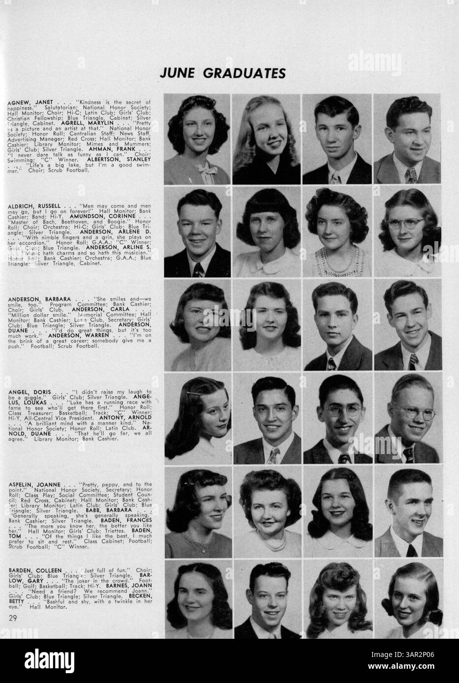 This 1947 Centralian yearbook offers a comprehensive look at student ...