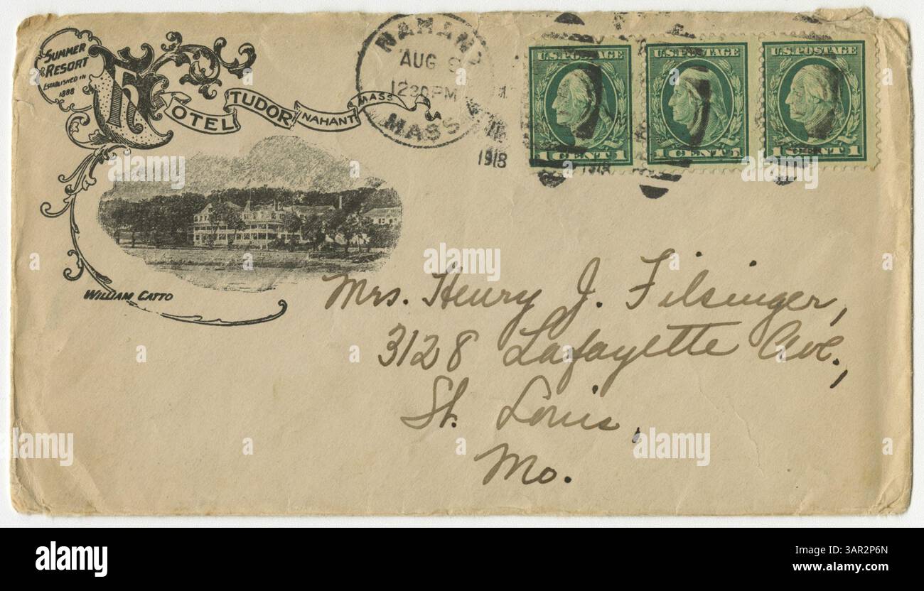 Sara writes a letter from Nahant, Massachusetts, thanking her mother ...