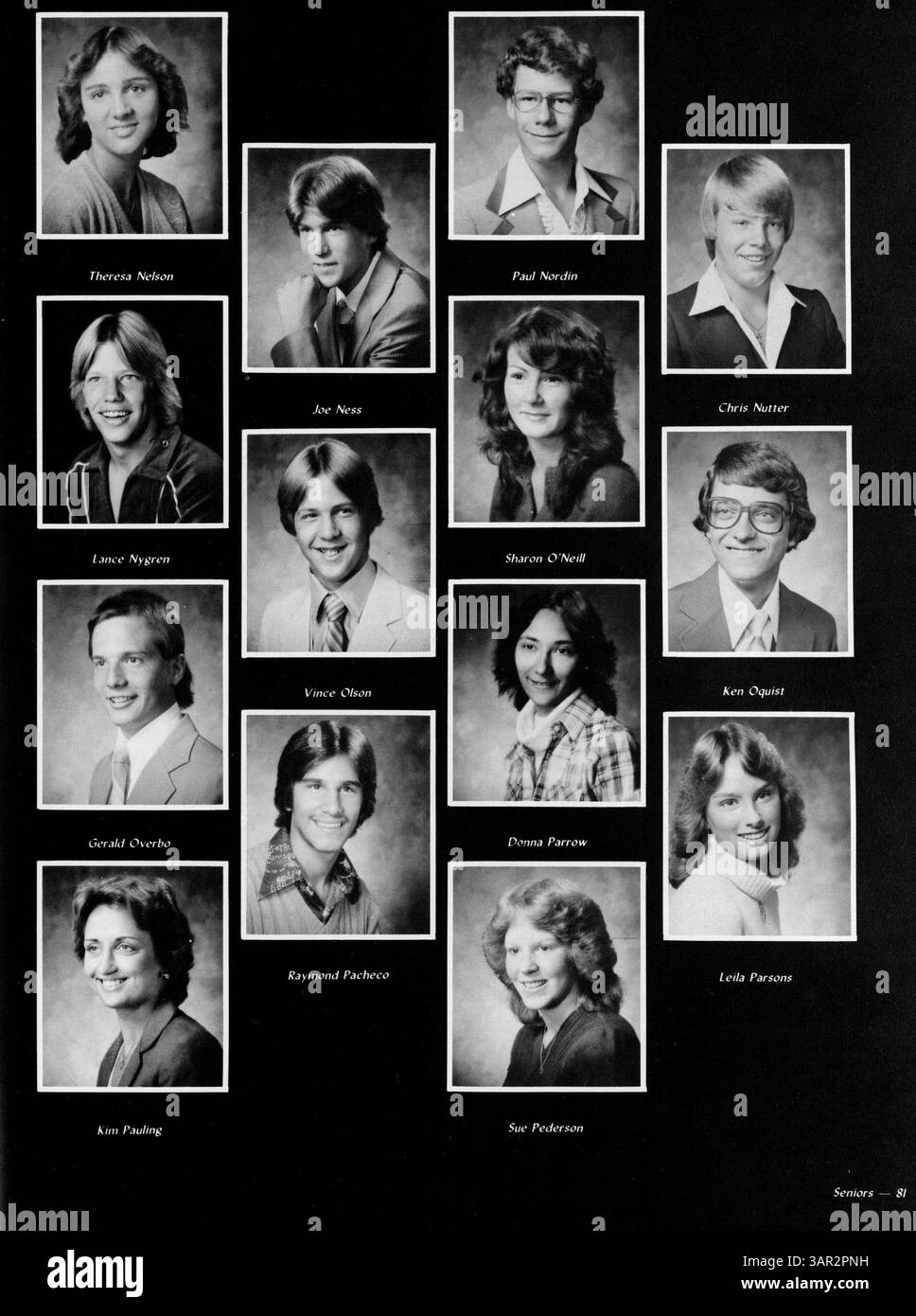 The 1981 South High Yearbook, 'Tiger,' reflects the diverse activities ...