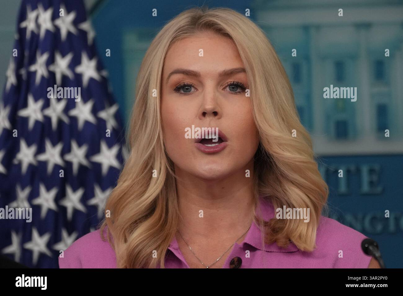 April 16, 2025, Washington, District of Columbia, USA: White House ...