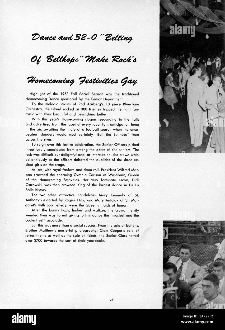 Delta 1954 records the highlights of the 1953-1954 school year ...