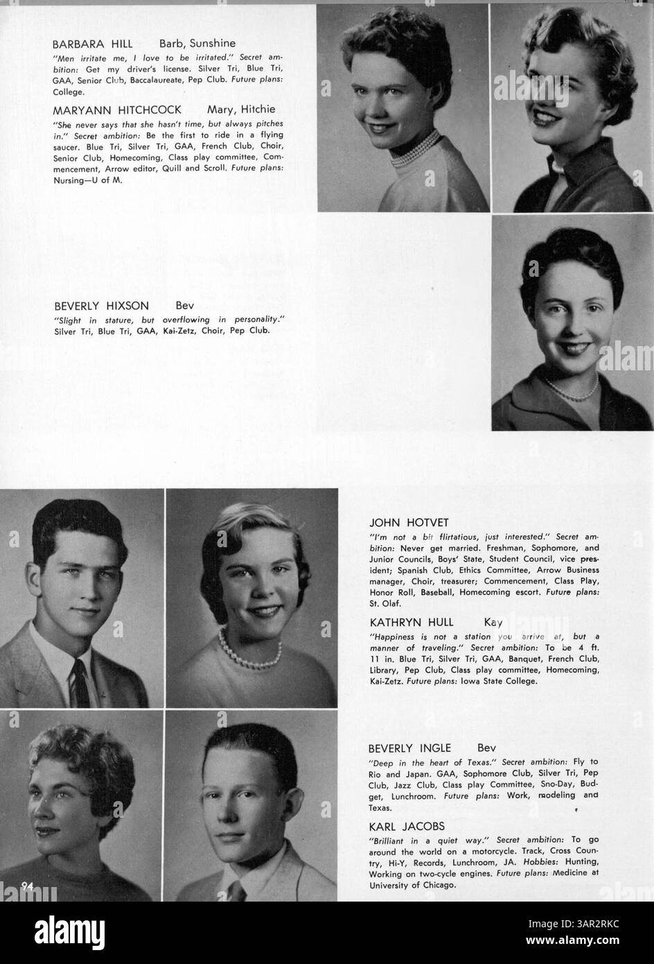The 1957 Southwest High Yearbook, '1957 Wagistanian,' reflects on the ...