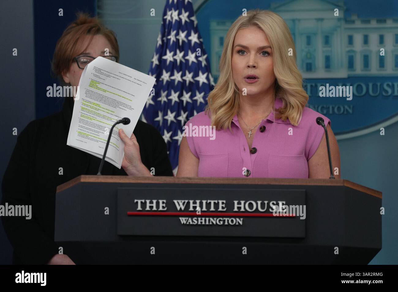 April 16, 2025, Washington, District of Columbia, USA: White House ...