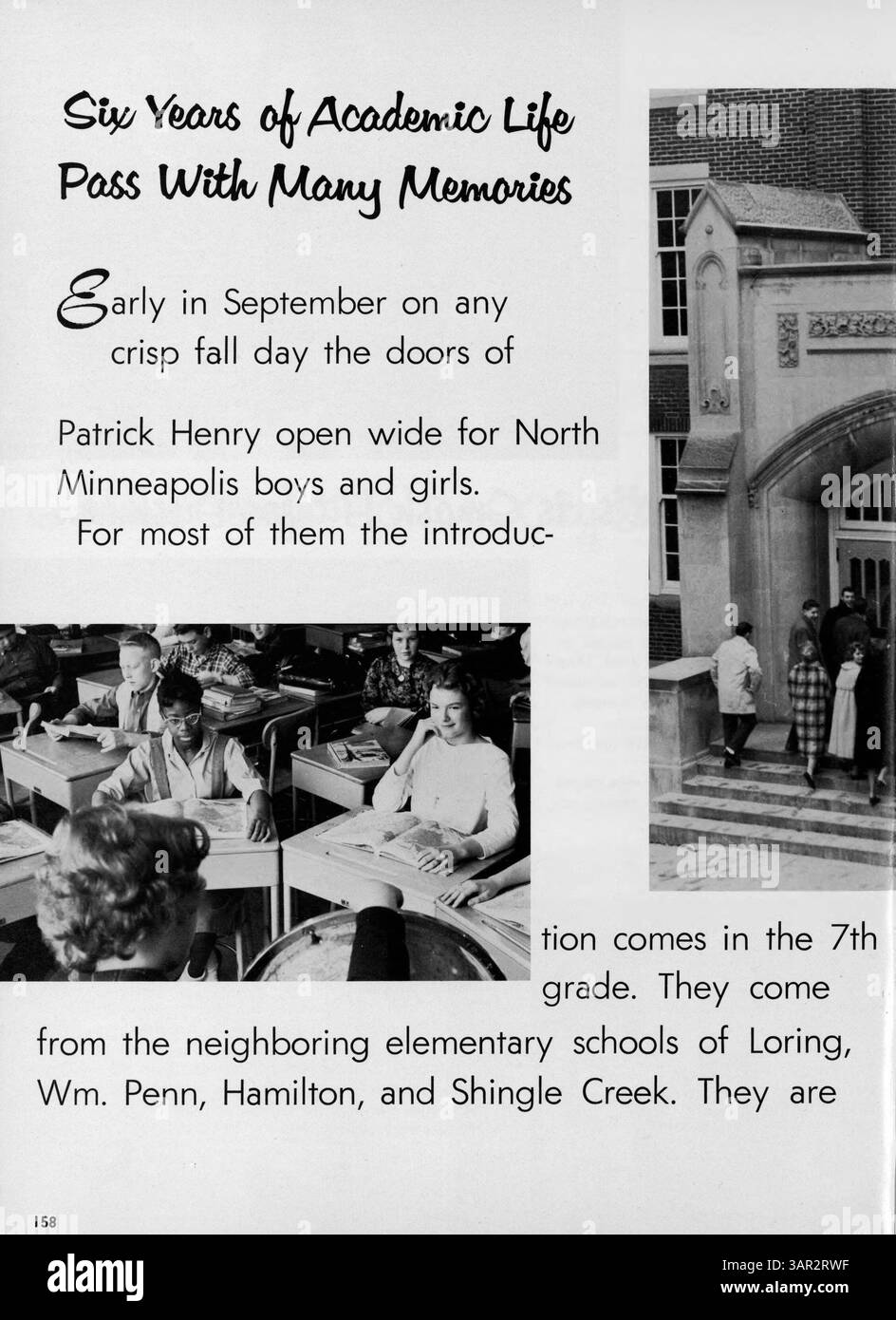 This 1961 Orator yearbook from Patrick Henry High School captures key ...