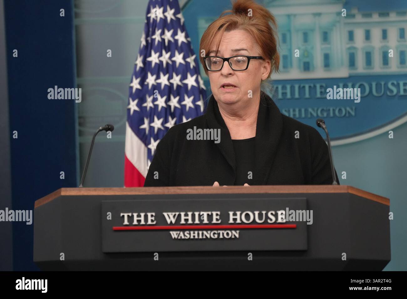 April 16, 2025, Washington, District of Columbia, USA: White House ...