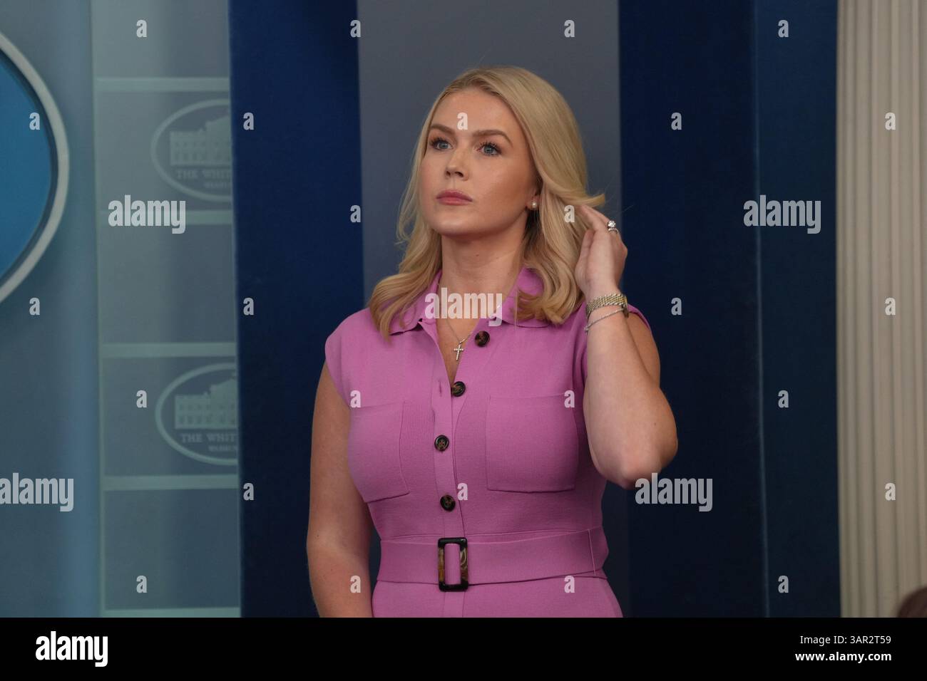 April 16, 2025, Washington, District of Columbia, USA: White House ...